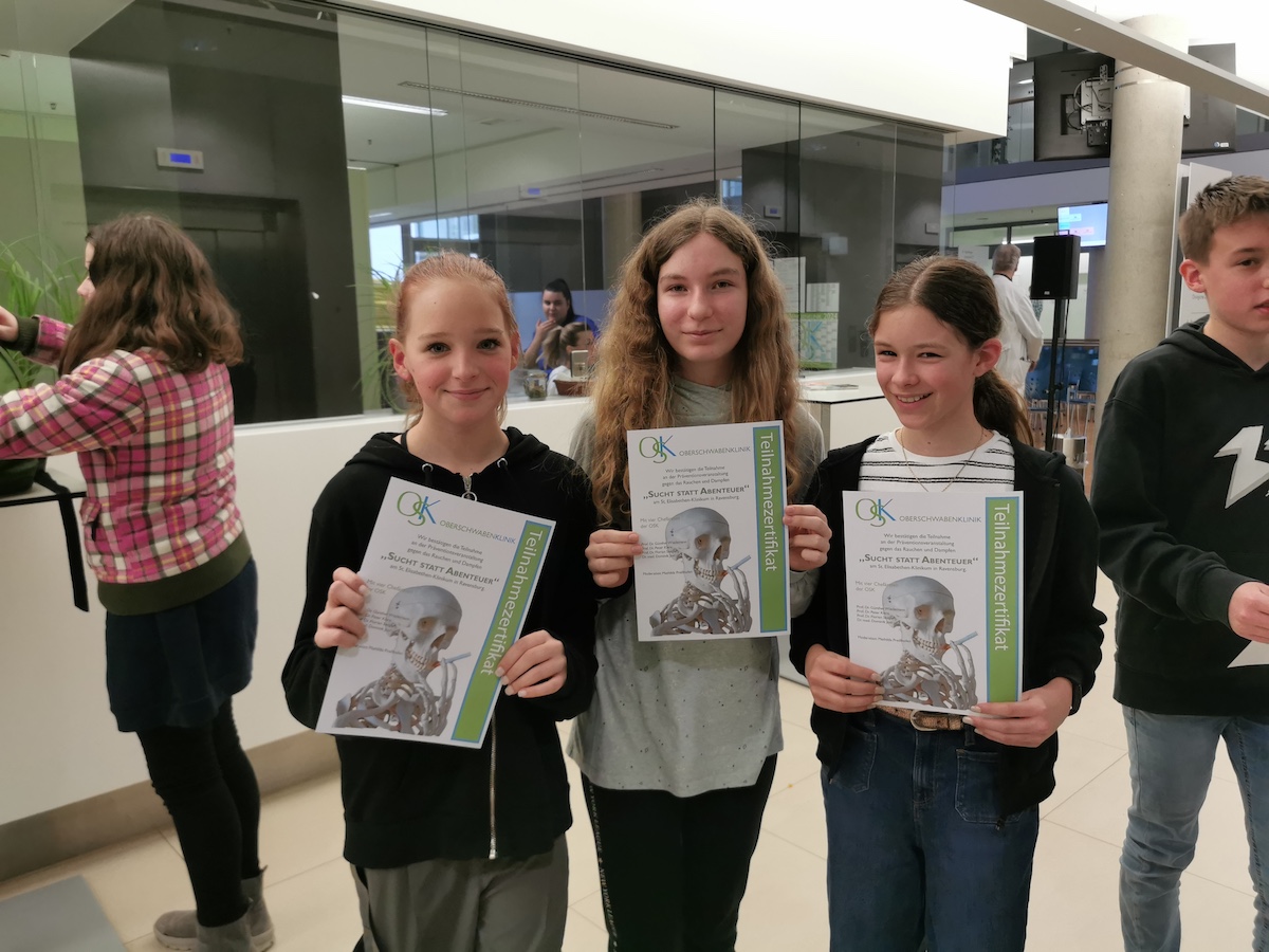 Suchtprävention 2024 an der Realschule - Gymnasium BZM Markdorf